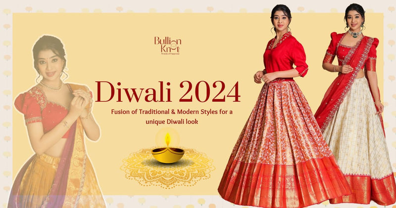 Diwali Outfits - Traditional Modern Style | Sarees, Anarkalis
