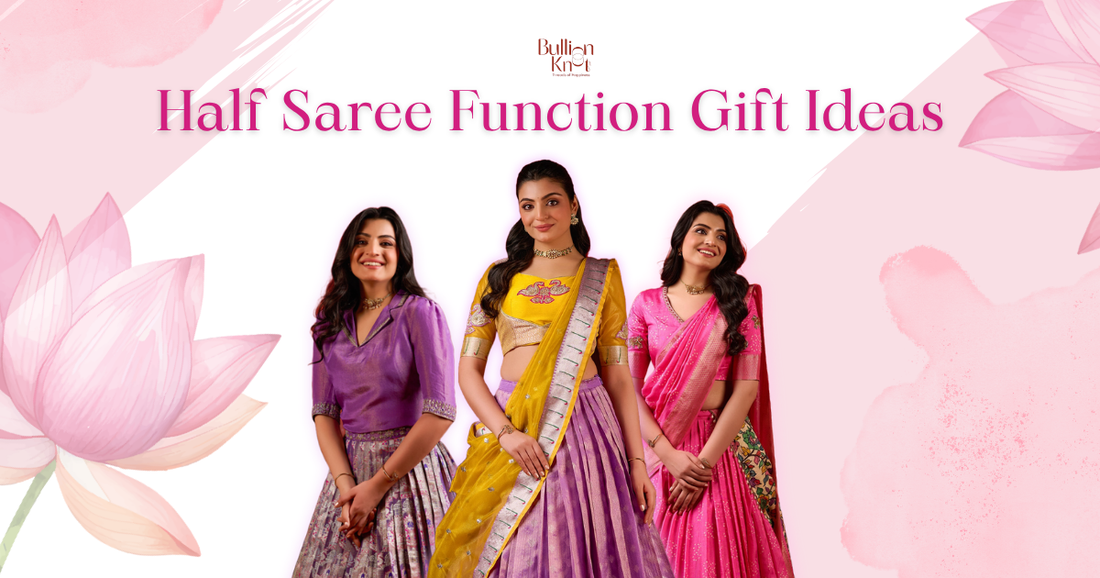 Return Gift Ideas for Half Saree Function – Unique Picks She’ll Love