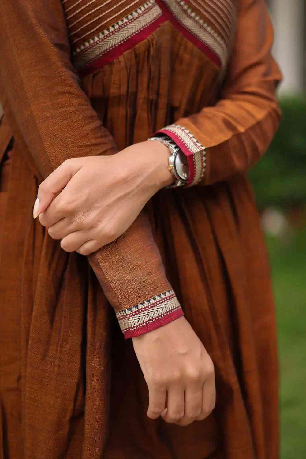 Cotton Handloom Salwar Suit | Handmade Embroidered Dresses Online