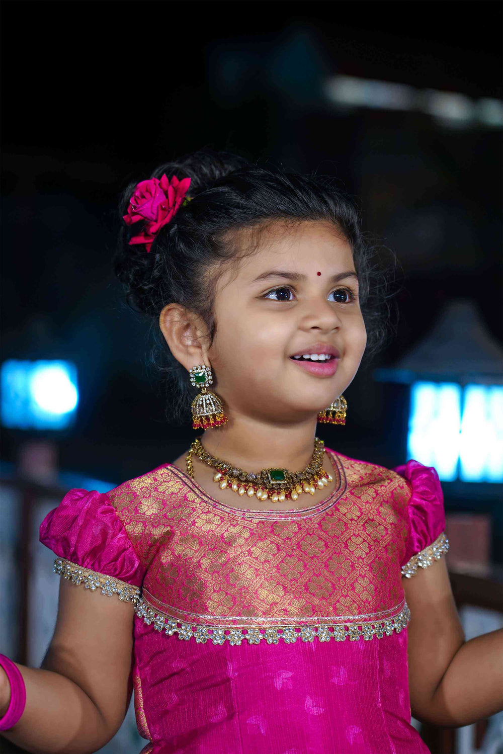 Exclusive Kids Wear - Baby Inaya Lehenga Set at bullionknot